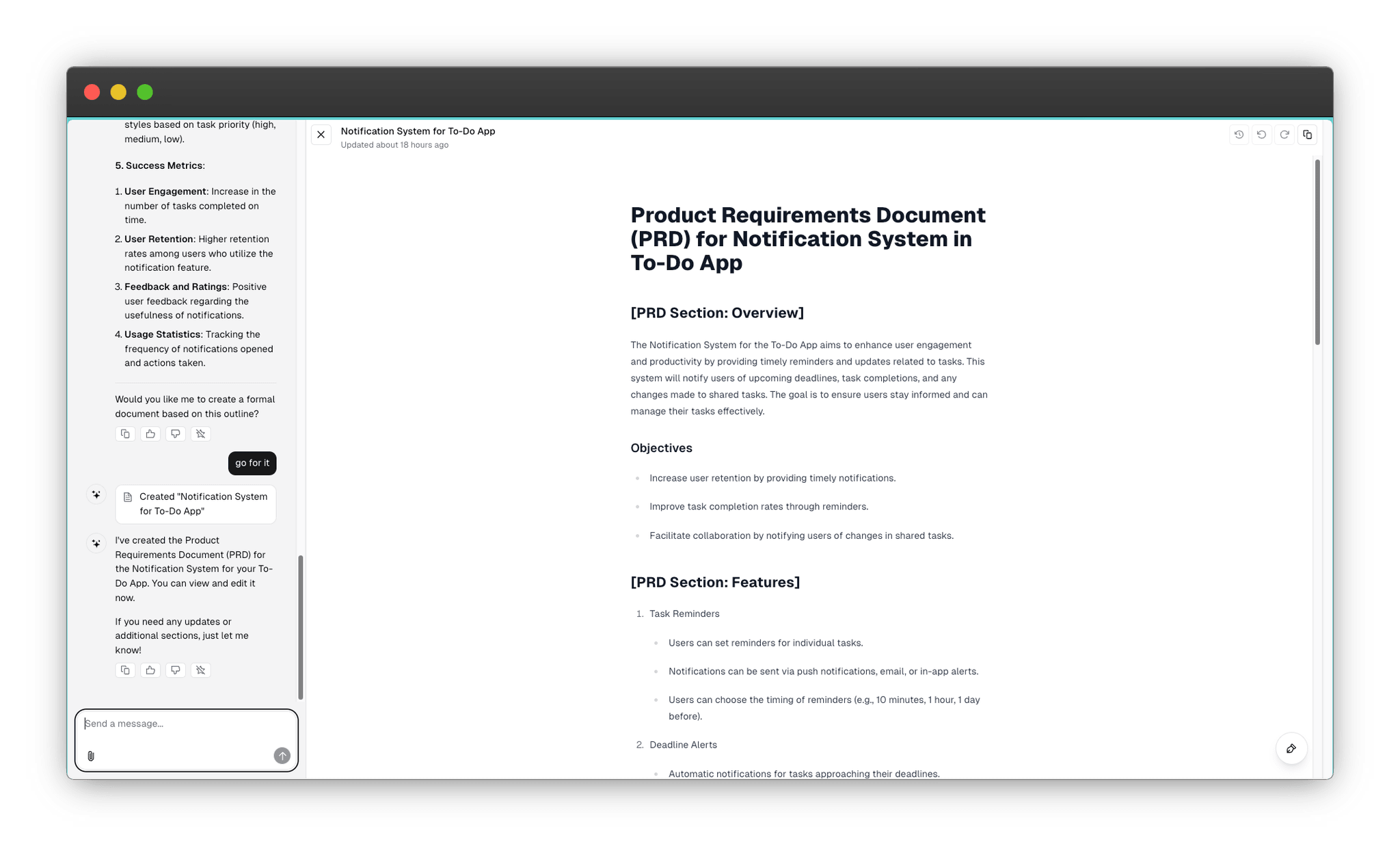 AI PRD Generator | UseAccio - Create Perfect PRDs 10x Faster